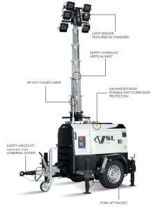 X-ECO HVO Tower Light - VSL Vanguard Services Ltd